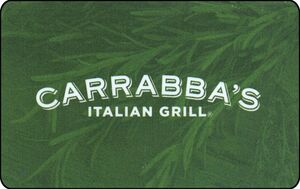 Tarjeta Regalo: Carrabba's Italian Grill (Carrabba's, Estados Unidos de ...