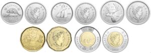 Coin: Various Dollars (Set 2022 Birthday) (Canada) (1973~Today - Mint sets)