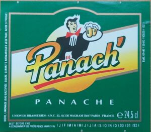 Drink Label: Panach (Union de Brasseries, FranceCol:FR-BEER-000305