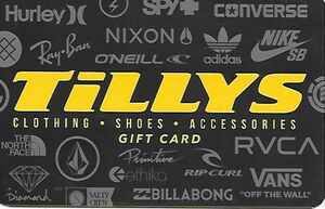 Gift Card: Logos (Yellow Title) (Tilly's, United States of America ...