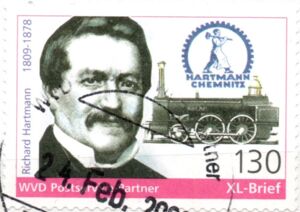 Stamp: Richard Hartmann (Germany, Modern Private Post Offices(W V D ...