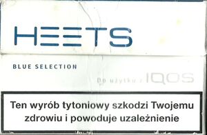 Cigarette Pack: Heets Blue Selection (PolandCol:PL-TO-0002