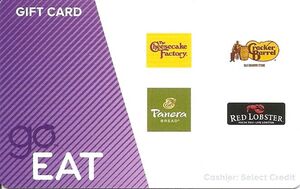 Gift Card: Go Eat (Go Giftcard, United States of America(Go Giftcard ...