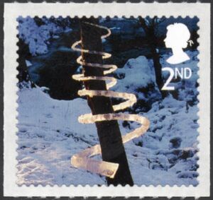 Stamp: Ice Spiral (United Kingdom of Great Britain & Northern Ireland ...