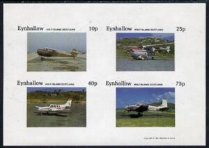 Stamp: Aircraft (Scotland, Eynhallow: Cinderella Stamps(Light Aircraft ...