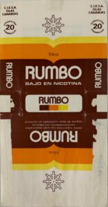 Cigarette Pack: Rumbo (SpainCol:ES-CT-0227