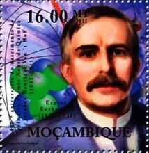 Stamp: Ernest Rutherford (Mozambique(Nobel Laureates in Chemistry (2012 ...