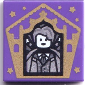 Lego Set: Gilderoy Lockhart Pattern (Harry Potter(Chocolate Frog Card ...