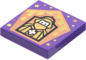 Lego Set: Gilderoy Lockhart Pattern (Harry Potter(Chocolate Frog Card ...