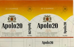 Cigarette Pack: Apolo 20 (AzoresCol:PT-AZ-CT-0019