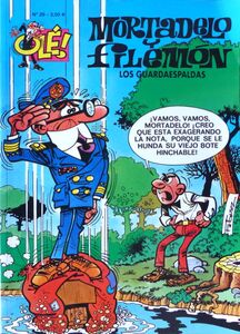strip: Mortadelo y Filemón (Olé). Los guardaespaldas (Spanje(Mortadelo y Filemón - Ediciones B ...