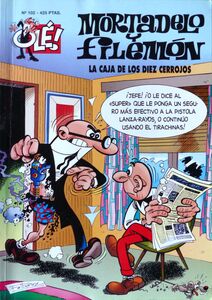 strip: Mortadelo y Filemón (Olé) La caja de los diez cerrojos (Spanje ...
