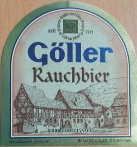 Drink Label: Goller Rauchbier (Brauerei Goller, Germany, Federal ...