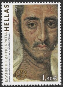 Stamp: Greco-roman Portrait 4th cent. B.C. (Greece(Museums) Mi:GR 2361 ...