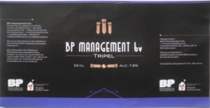 Drink Label: BP Management Tripel (Brouwerij Scheveningen ...