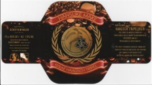 Drink Label: Hansuke Make Straf Haagsch Tripel (Brouwerij Scheveningen ...