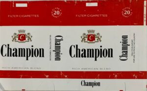 Paquete de Cigarrillos: Champion (BrasilCol:BR-CT-0651