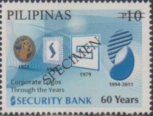 Stamp: Security Bank - 60th Anniversary (PhilippinesMi:PH SPC4516