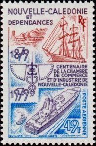 Stamp: Centennial Chamber of Commerce and Industry (New CaledoniaMi:NC ...