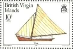 Stamp: Sloop (British Virgin Islands(Boats) Mi:VG 490C