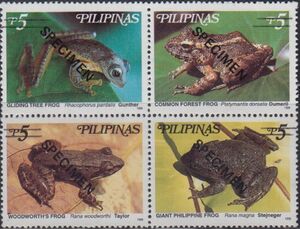 Stamp: Endemic Frogs of the Philippines (Philippines(Endemic Frogs of ...