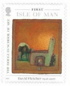 Stamp: The Old Chapel, David Fletcher (1948-2008), 1990 (Isle of Man ...