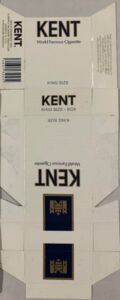 Cigarette Pack: Kent (Germany, Federal RepublicCol:DE-CT-0349