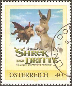 Stamp: Shrek Der Dritte (Austria: Personalized Stamps(Austria - Meine ...