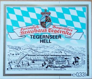 Drink Label: Tegernseer Hell (Herzoglich Bayerisches Brauhaus Tegernsee ...