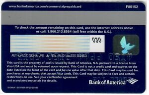 Gift Card: VI Resorts (Visa, United States of America(Bank of America ...