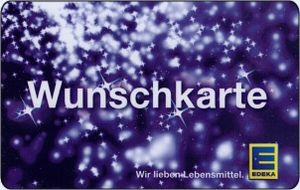 Gift Card: Wunschkarte (Edeka, Germany, Federal Republic(First series ...