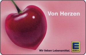 Gift Card: Von Herzen (Cherry) (Edeka, Germany, Federal Republic(First ...