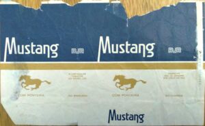 Cigarette Pack: Mustang (Brazil(Mustang) Col:BR-CT-0684 🚬