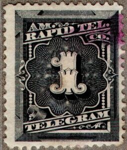 Stamp: American Rapid Telegraph Co. - Telegram (United States of ...