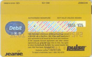 Bank Card: Fift Third Bank Master Card (Fifth Third Bank, United States ...