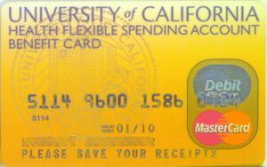 Bank Card: University of California Benefit Card (M&I Bank FSB, United ...