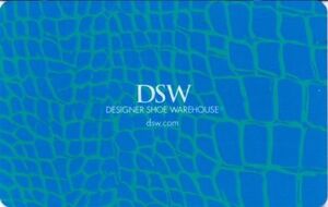 Gift Card: Blue Crocodile Pattern (DSW, United States of America(DSW ...