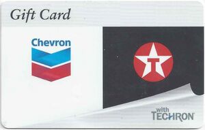 Gift Card: Chevron / Texaco – Techron (Chevron, United States of ...