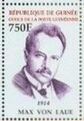 Stamp: Max von Laue, 1914 (Guinea(Nobel Prize Physics Laureates (2002 ...