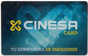 Tarjeta Funcional: Cinesa Card (Cinema, España(Cinesa) Col:ES-CNS-005