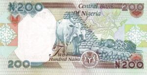 Banknote: 200 Naira (Nigeria(1984-2022 Issue) Wor:P-29i.2.2