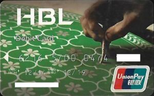 Bank Card: Union Pay (Habib Bank Ltd,, PakistanCol:PK-UP-0005.01