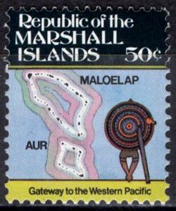 Stamp: Maloelap (Marshall Islands(Maps and Navigation) Mi:MH 45A,Sn:MH ...