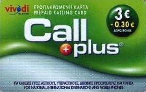 Phonecard: Call+Plus (Expiry 2008) (Vivodi, Greece(Call+plus(Green ...