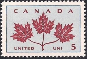Stamp: National Unity (Canada(Provincial Emblems) Mi:CA 361,Sn:CA 417 ...