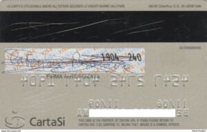 Bank Card: Banca Generali (Banca Generali, ItalyCol:IT-VI-0113
