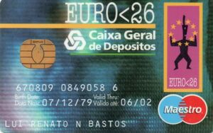 Bank Card: CGD - Euro