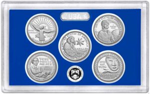 Coin: 25 Cents / Quarter (Proof Set 2022 - American Women) (United ...