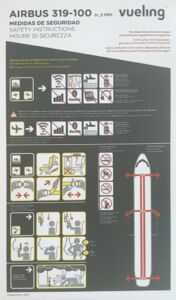 บัตรนิรภัย: Airbus 319-100 (Vueling, สเปนCol:VLG-ES-0015
