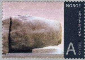 Stamp: Sculptures- Kristian Blystad (Norway(Art 2009) Mi:NO 1703,Sn:NO ...